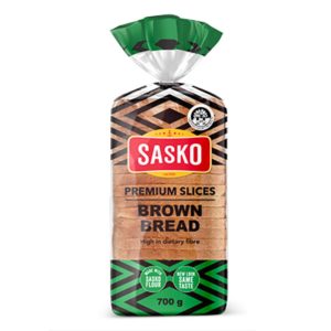 Sasko Bread Premium Brown 700g - Superb Hyper