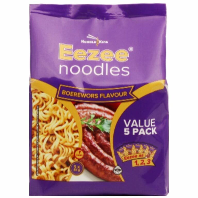 Eezee Noodles Multipack Boerewors Flavour 5s – Superb Hyper