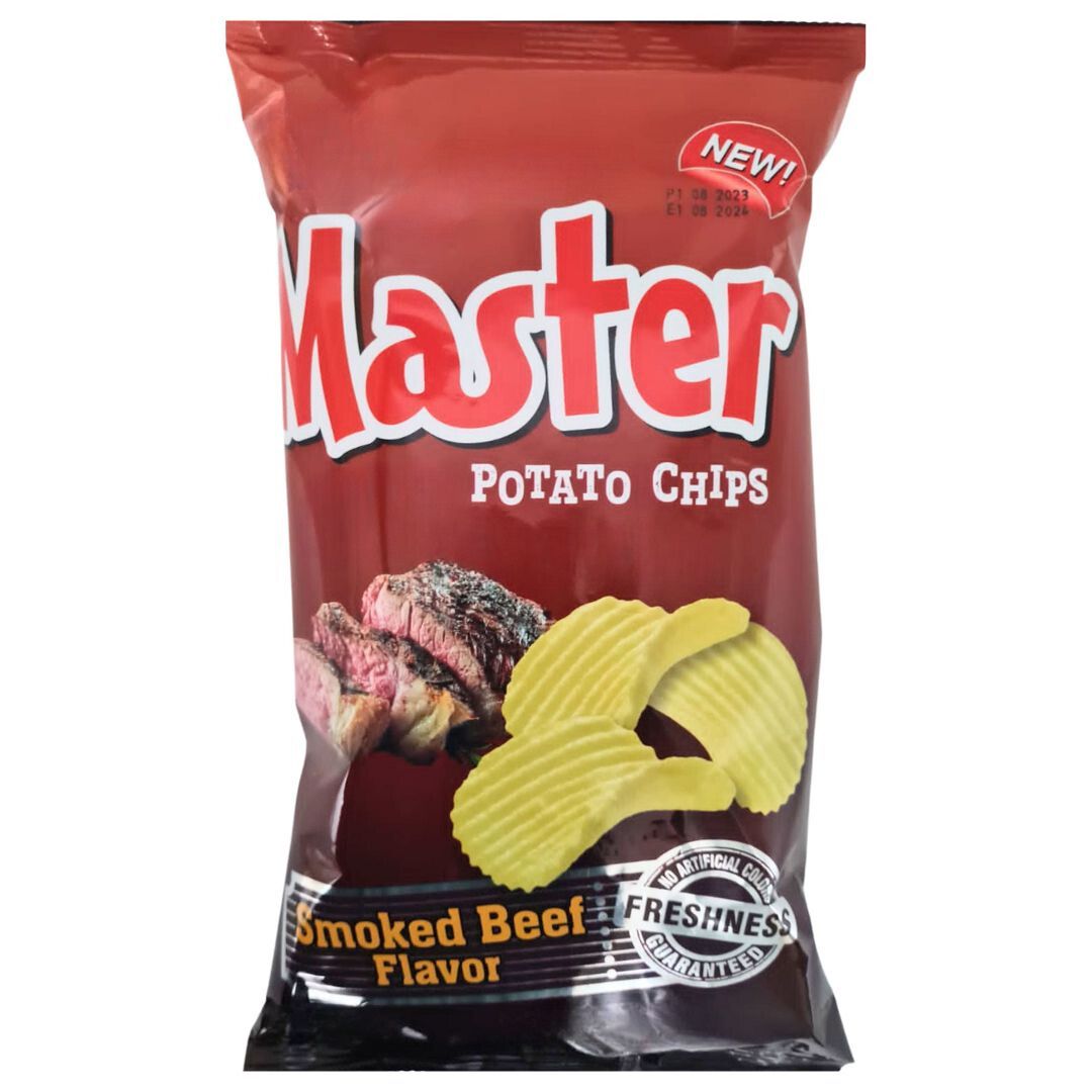 Master Potato Chips Smoked Beef Flavour 100g – Superb Hyper