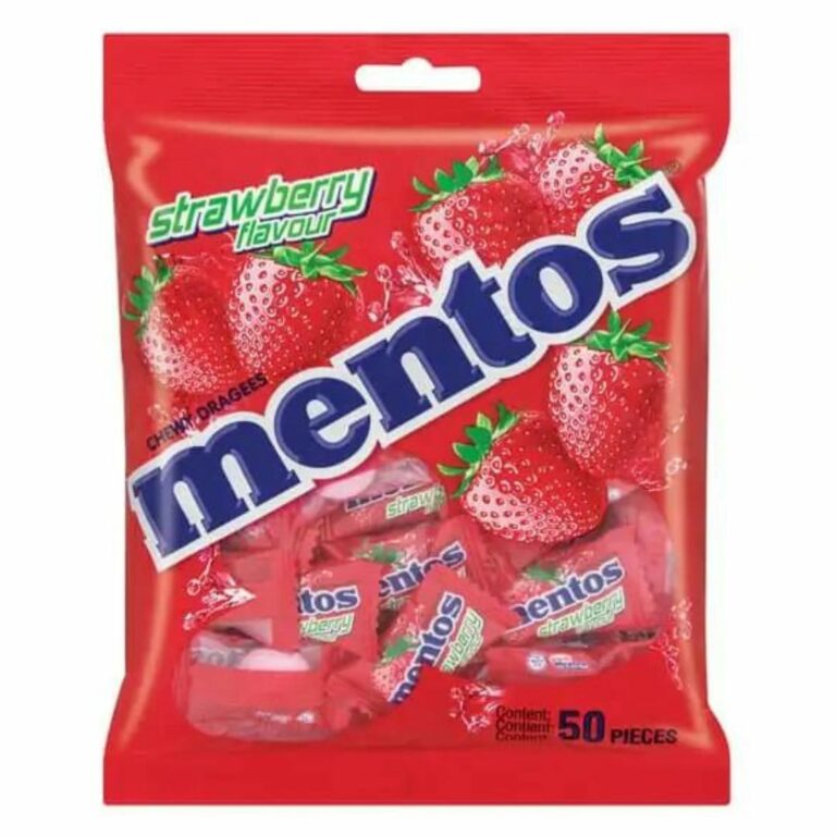 Mentos Chewy Candy Strawberry 50s – Superb Hyper