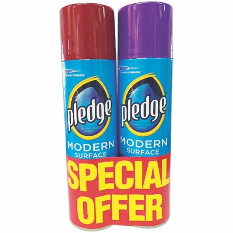 Pledge Multi-Surface Cleaner Banded Pack 2x300ml – Superb Hyper