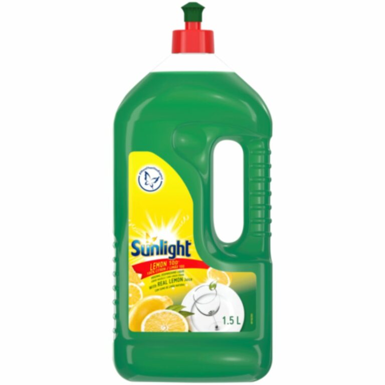 Sunlight Lemon 100 Original Dishwashing Liquid 1.5lt – Superb Hyper