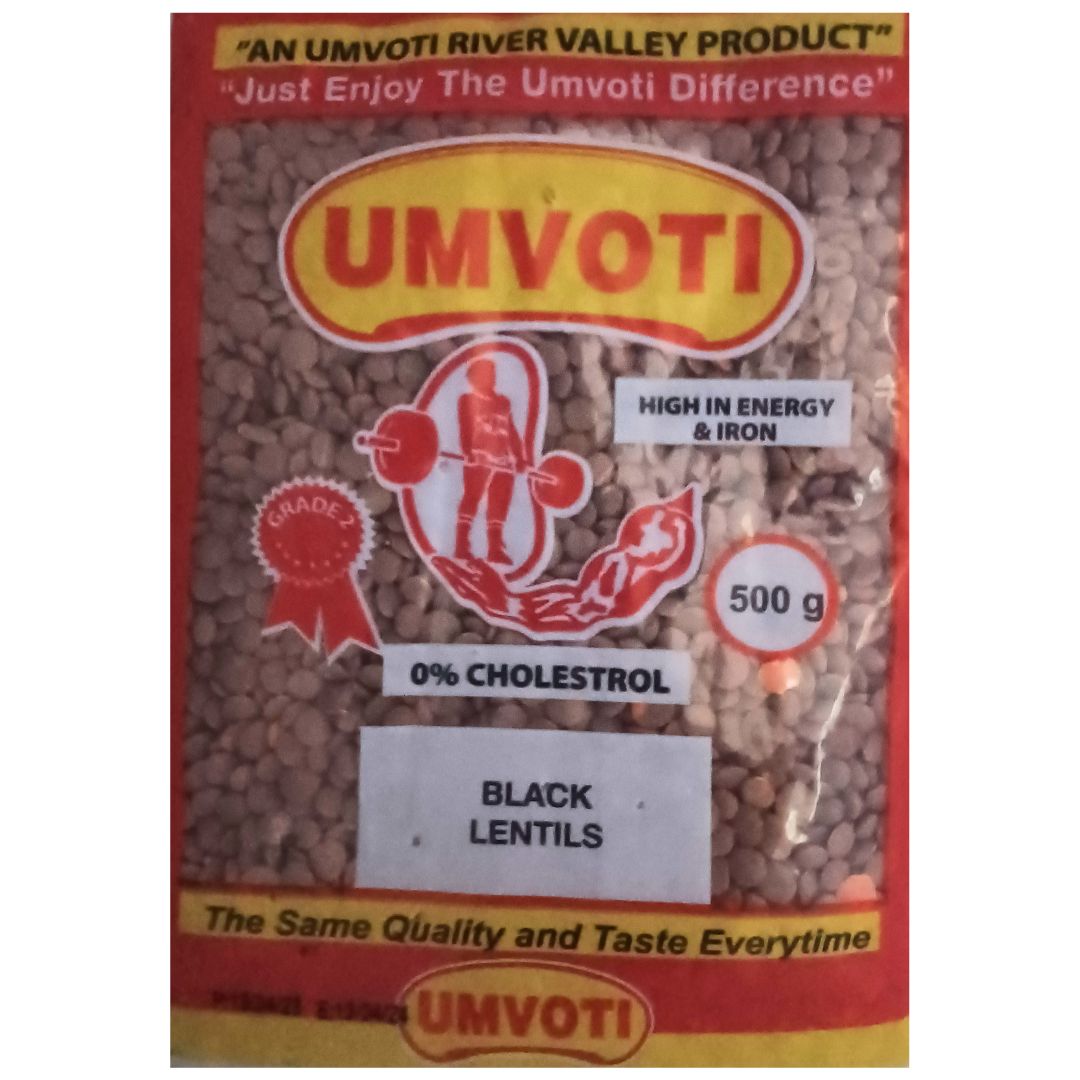 Umvoti Black Lentils Masoor 500gr – Superb Hyper