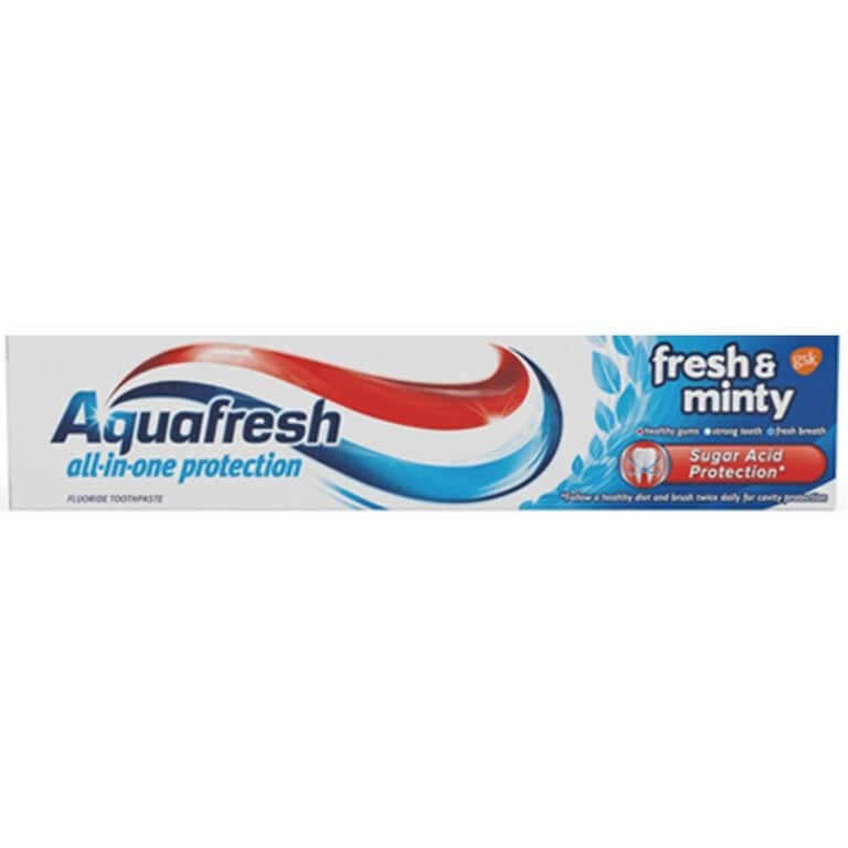 Aquafresh Toothpaste Fresh And Minty 50ml – Superb Hyper