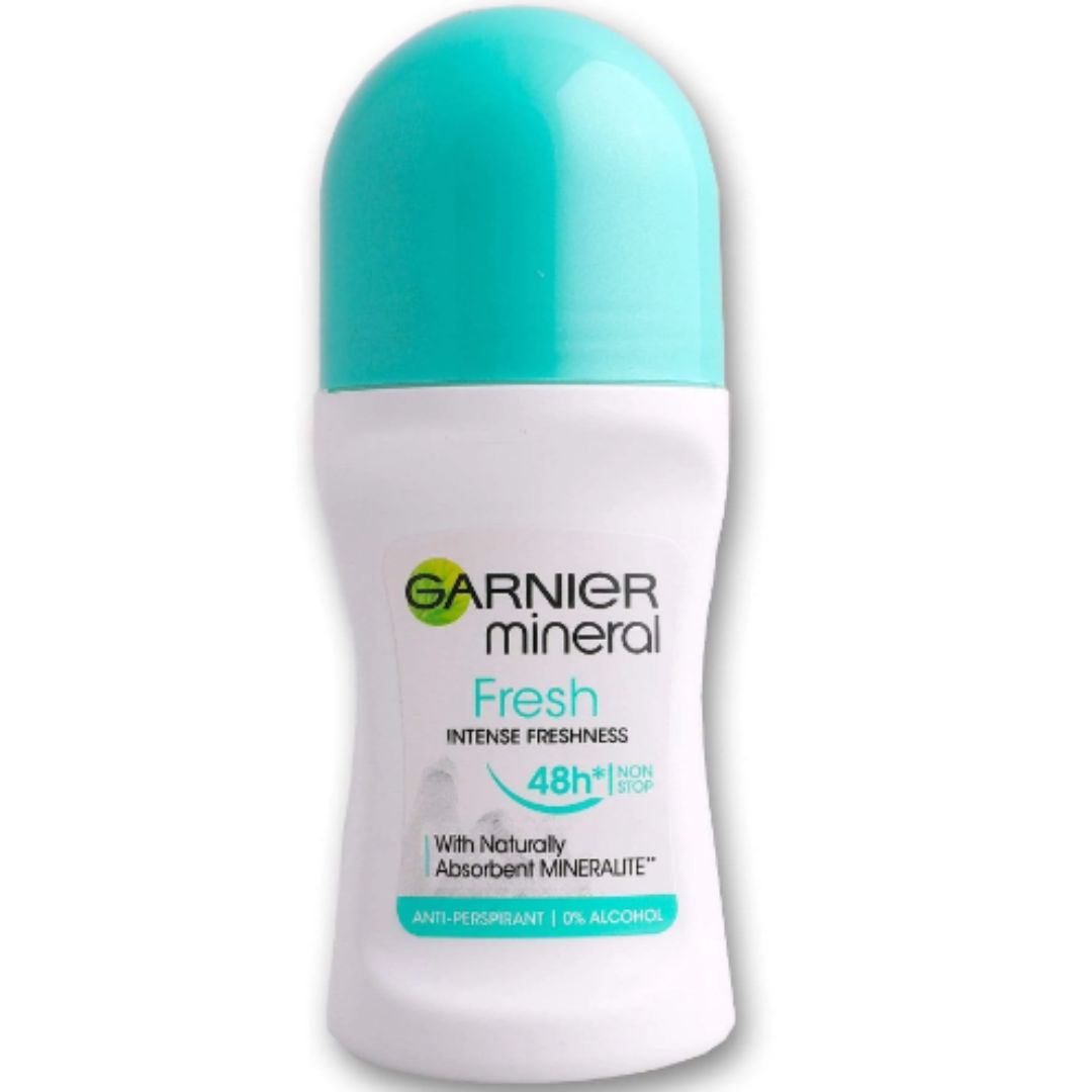 Garnier Mineral Roll On Female Intense Fresh 50ml - Superb Hyper