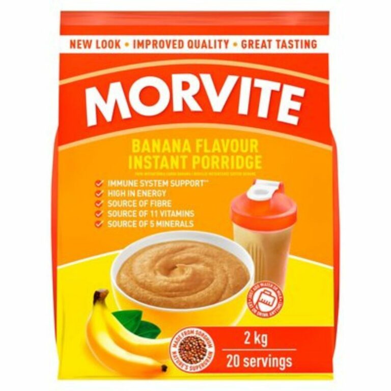 Morvite Banana Flavour Instant Porridge 2kg – Superb Hyper