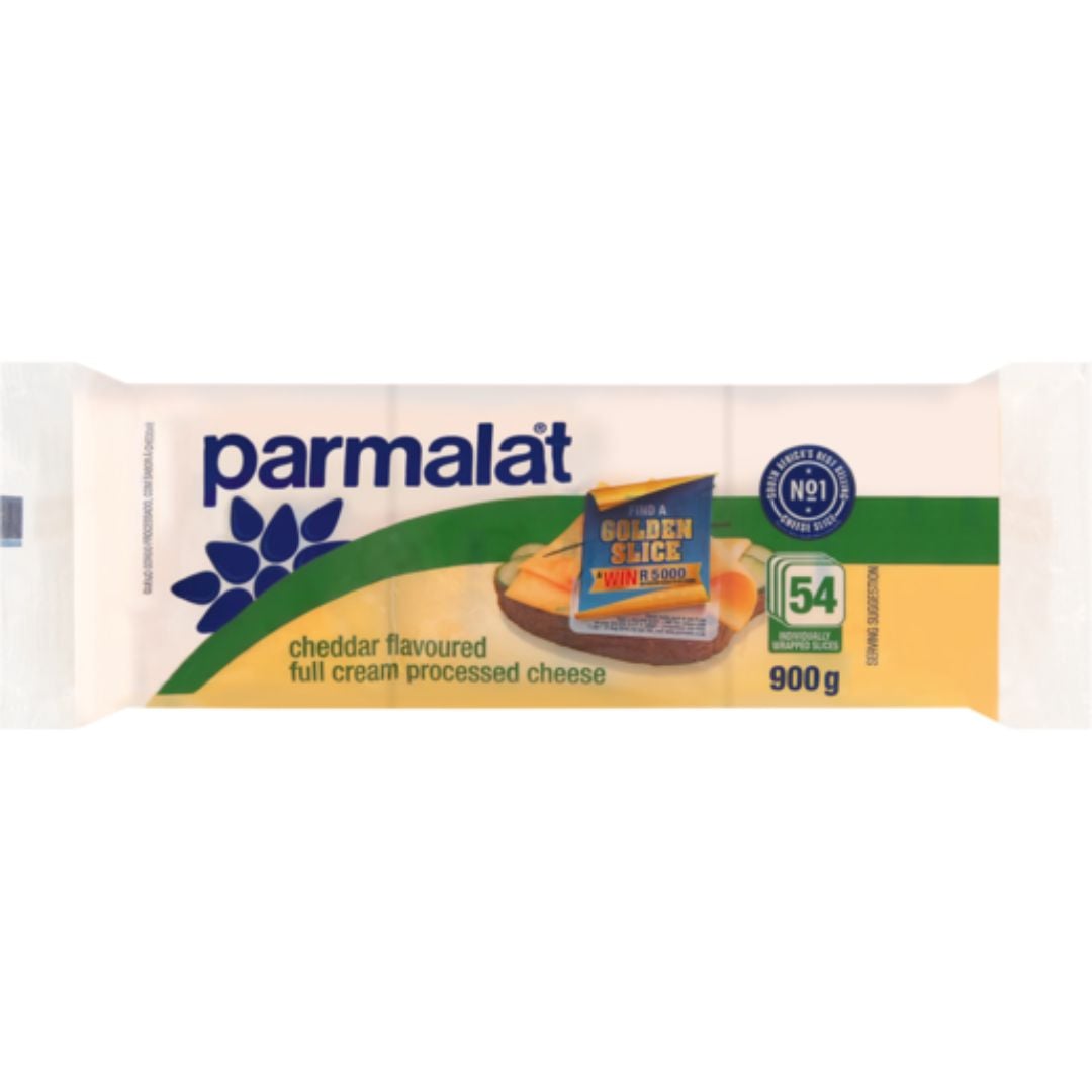 Parmalat Cheddar Flavoured Sliced Cheese 900gr - Superb Hyper
