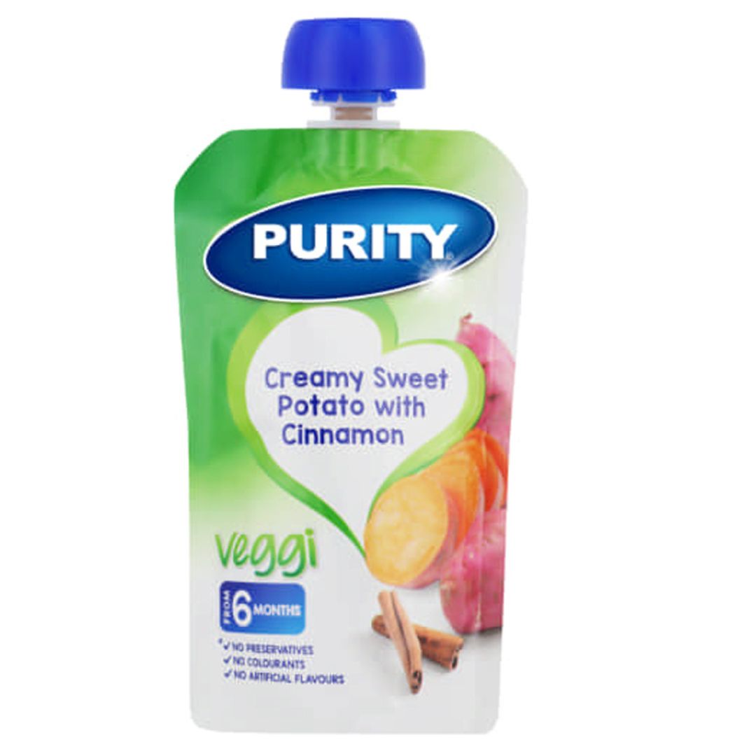 Purity Pouch Creamy Sweet Potato With Cinnamon 110ml – Superb Hyper