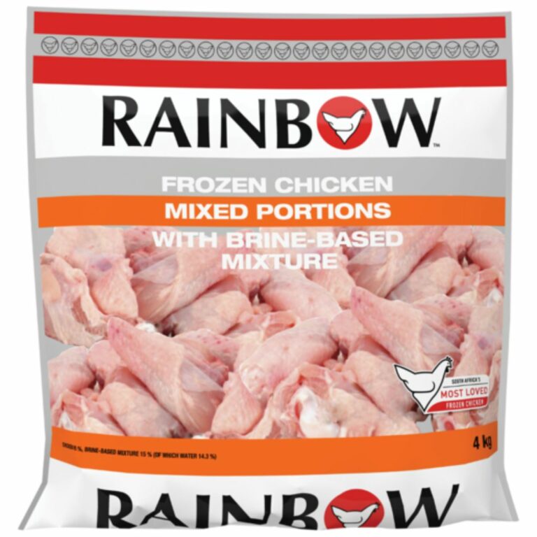 Rainbow Frozen Chicken Mixed Portions 4kg – Superb Hyper
