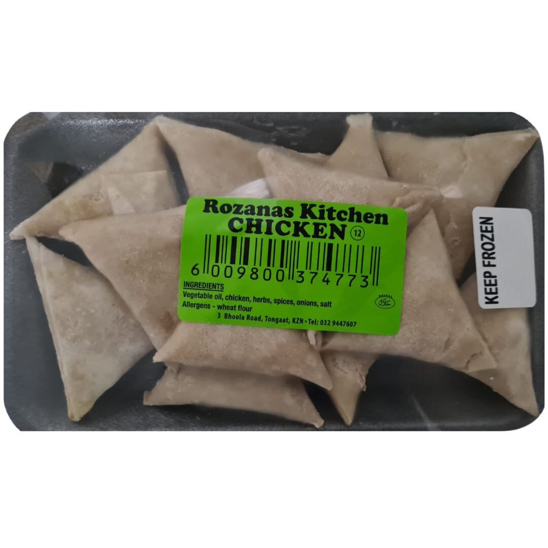 Rozanas Samoosa Chicken 12s - Superb Hyper