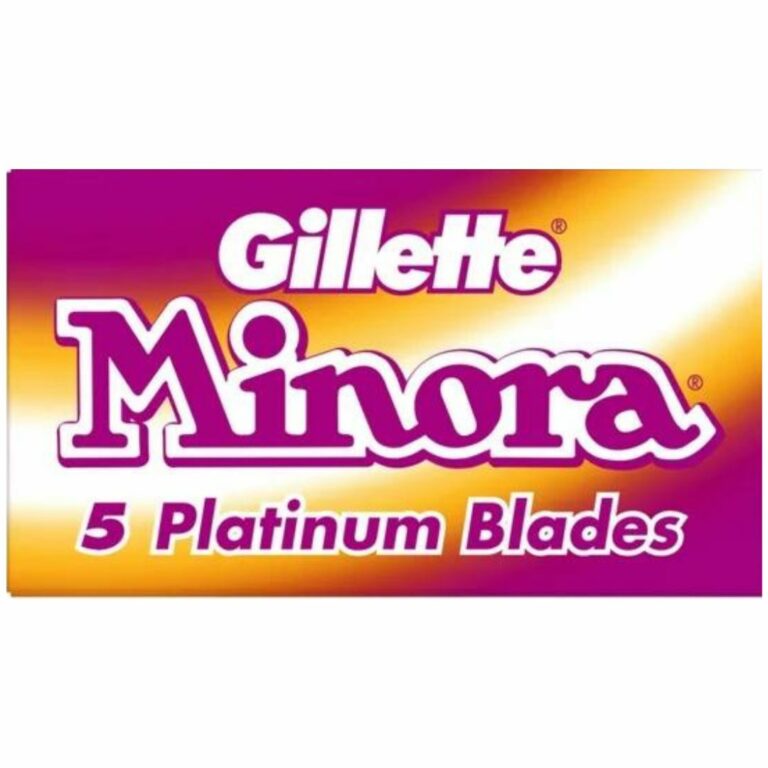 Gillette Minora 5 Platinum Blades – Superb Hyper
