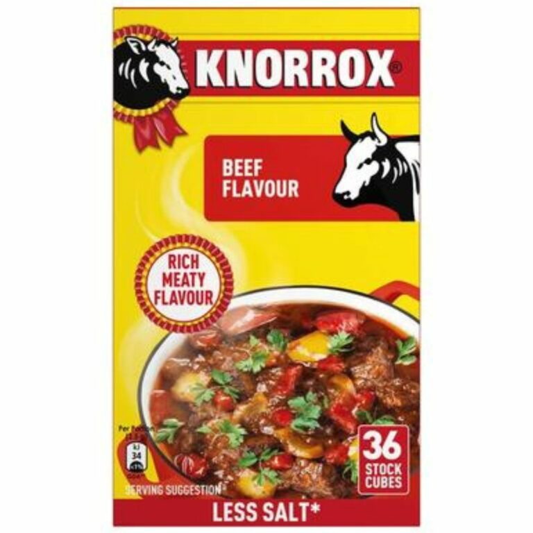 Knorrox Beef Flavour Stock Cubes 36s – Superb Hyper
