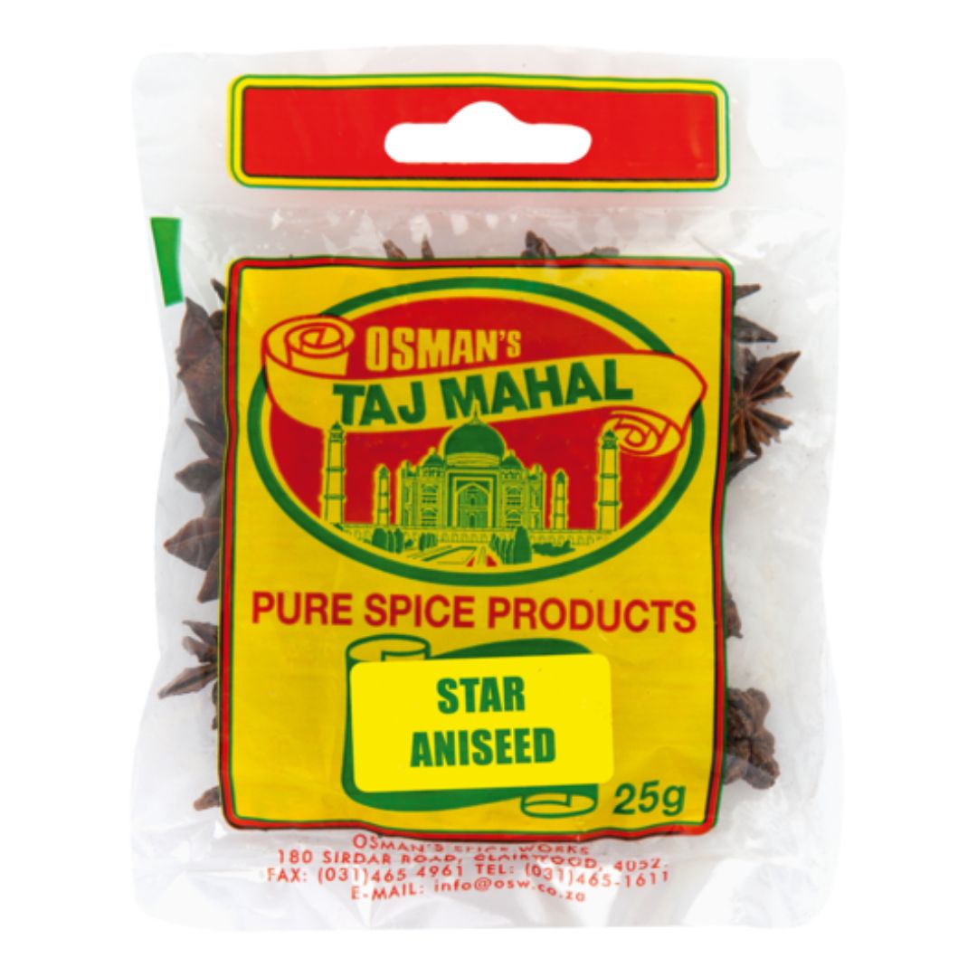 Osman's Taj Mahal Prepack Star Aniseed 25gr - Superb Hyper