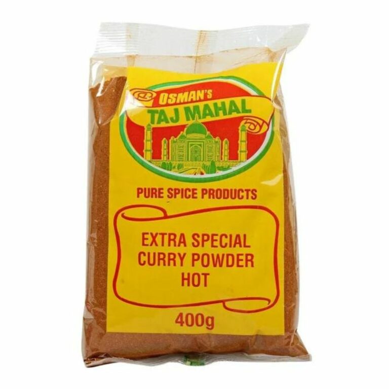 Osman’s Taj Mahal Extra Special Curry Powder Hot 400gr – Superb Hyper
