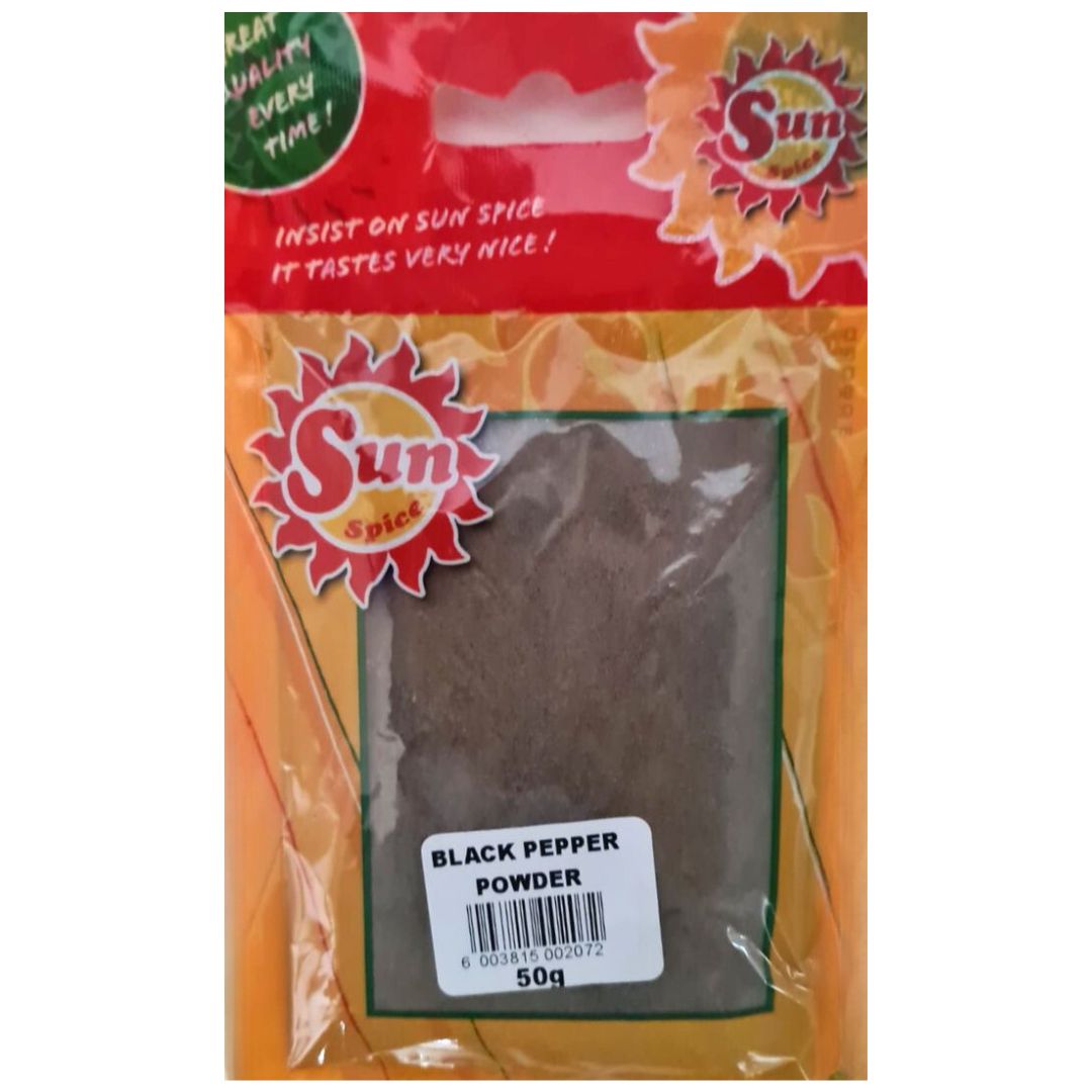 Sun Spice Black Pepper Powder 50gr - Superb Hyper