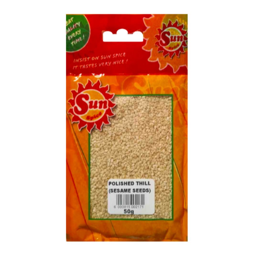 Sun Spice Polished Sesame Seeds 50gr - Superb Hyper