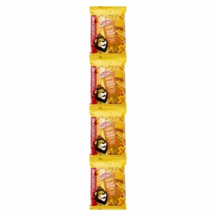 Simba Potato Chips Creamy Cheddar Strip 4x25gr – Superb Hyper