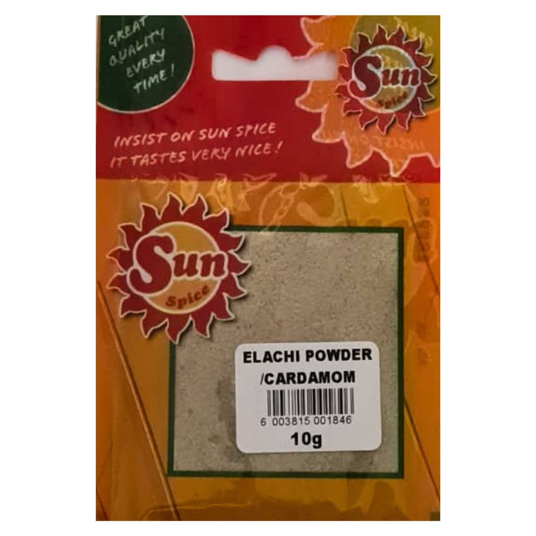 Sun Spice Green Elachi/Cardamon Powder 10gr - Superb Hyper