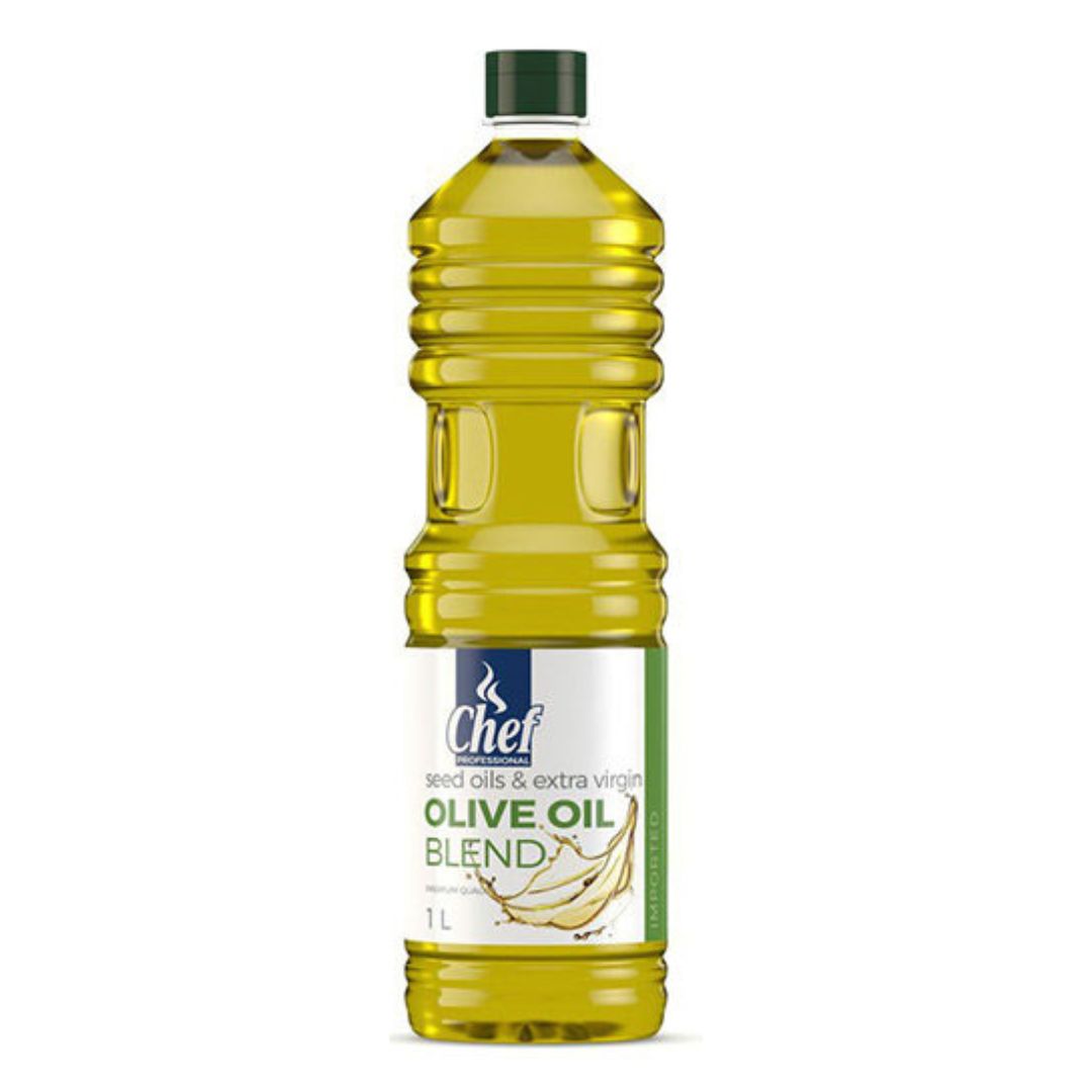 Chef Oilve Oil Blend Seed Oils And Extra Virgin 1lt – Superb Hyper