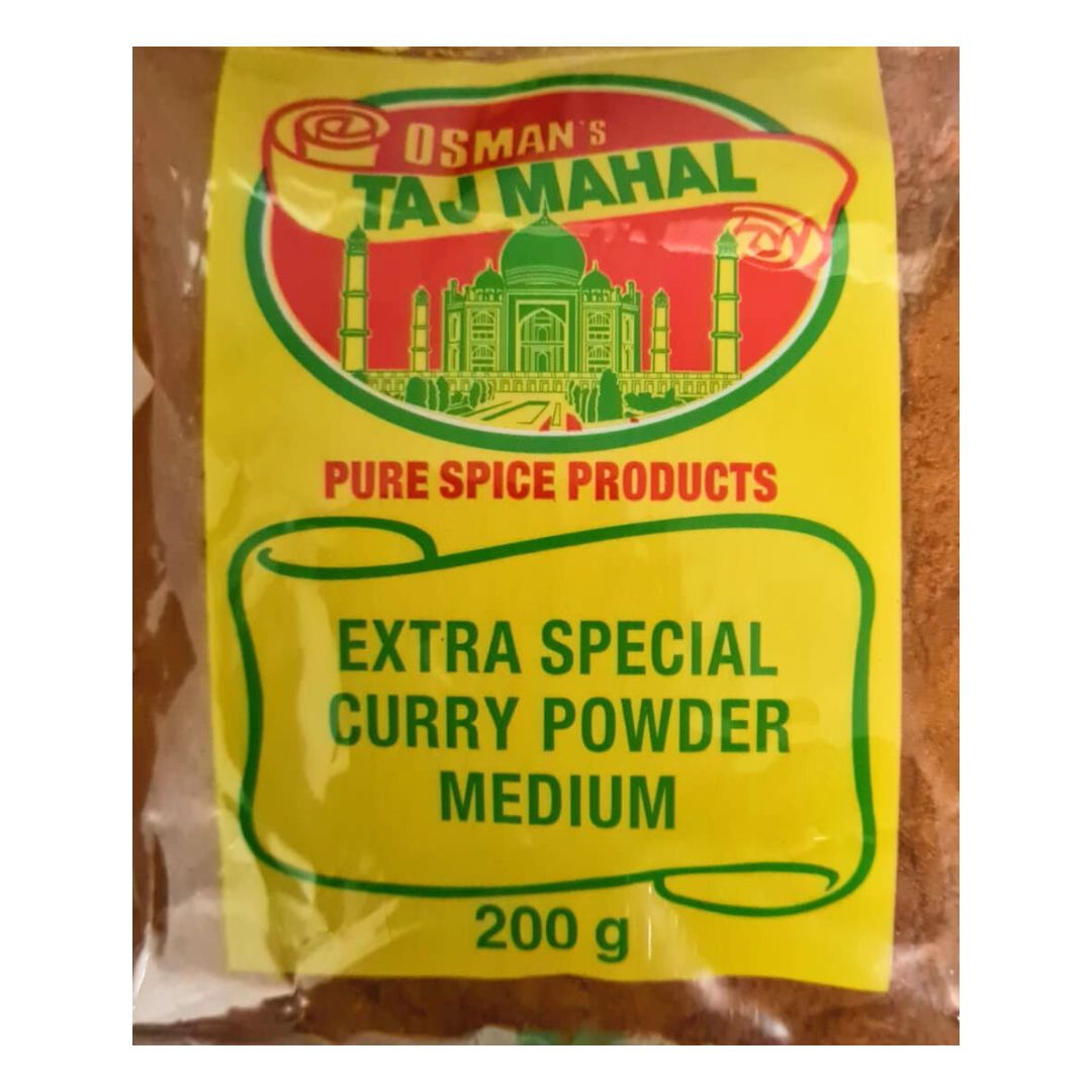 Osman's Taj Mahal Extra Special Curry Powder Medium 200gr - Superb Hyper