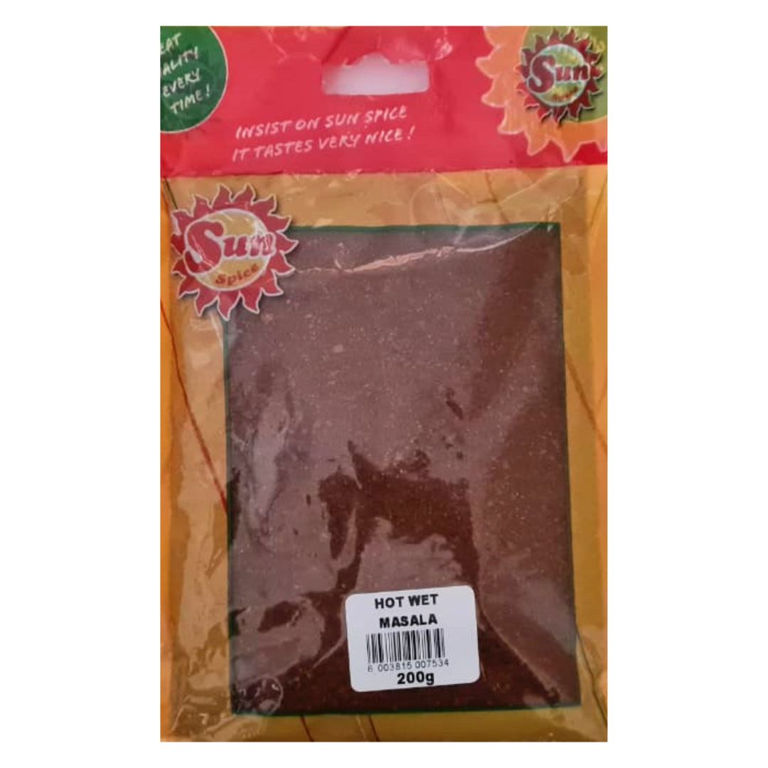 Sun Spice Hot Wet Masala 200gr - Superb Hyper
