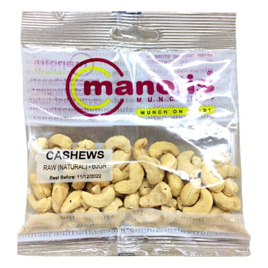 Manolis Cashews Raw 60gr - Superb Hyper