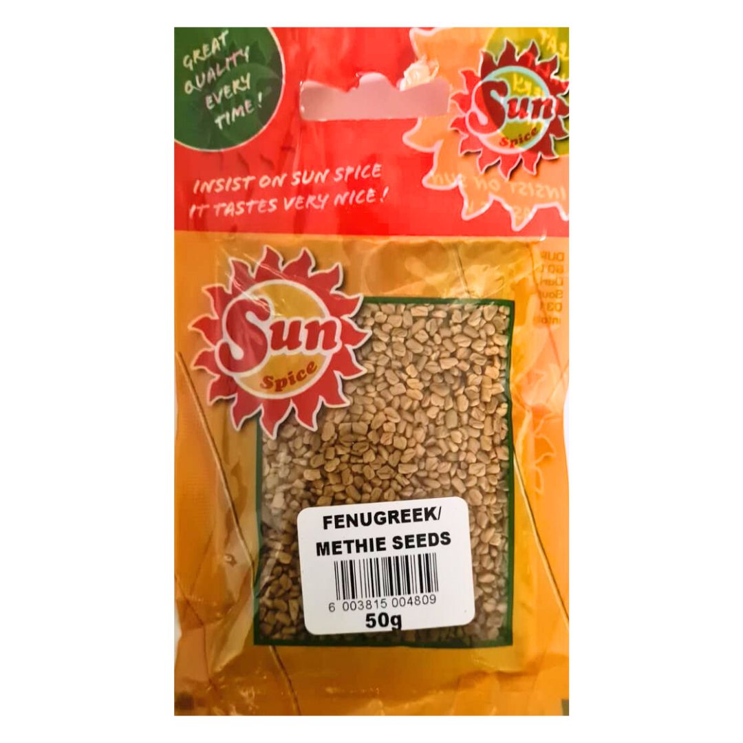 Sun Spice Fenugreek Methi Seeds 50gr - Superb Hyper