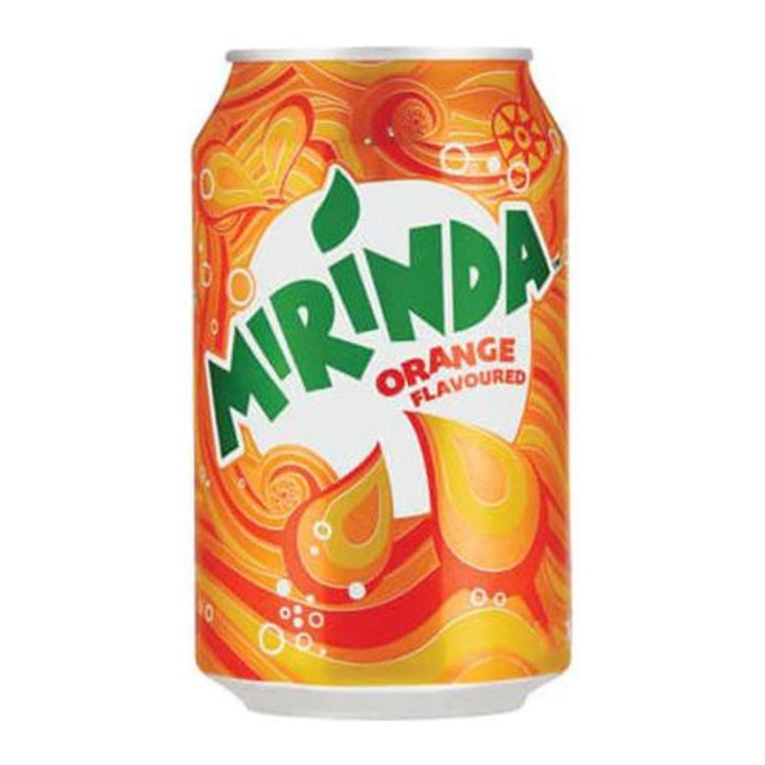 Mirinda Orange Flavoured Soft Drink Can 300ml – Superb Hyper