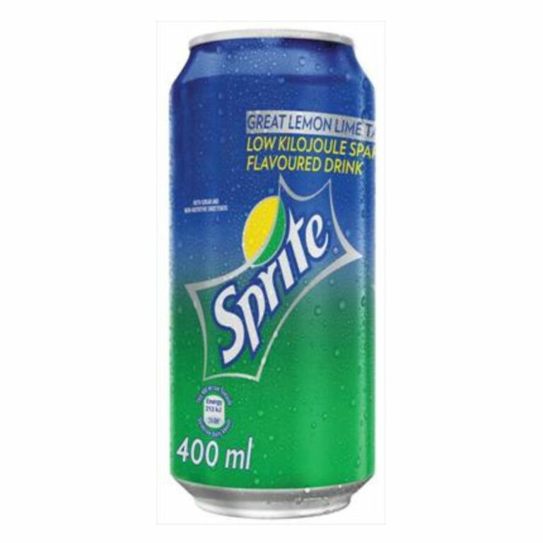 Sprite Soft Drink Can 400ml – Superb Hyper