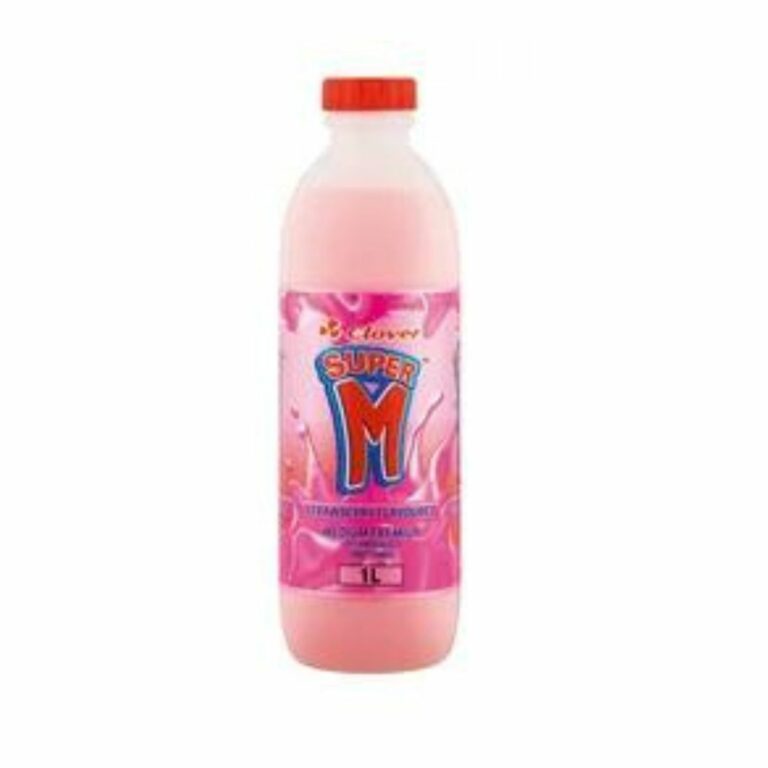 Clover Super M Strawberry Flavour 1lt – Superb Hyper