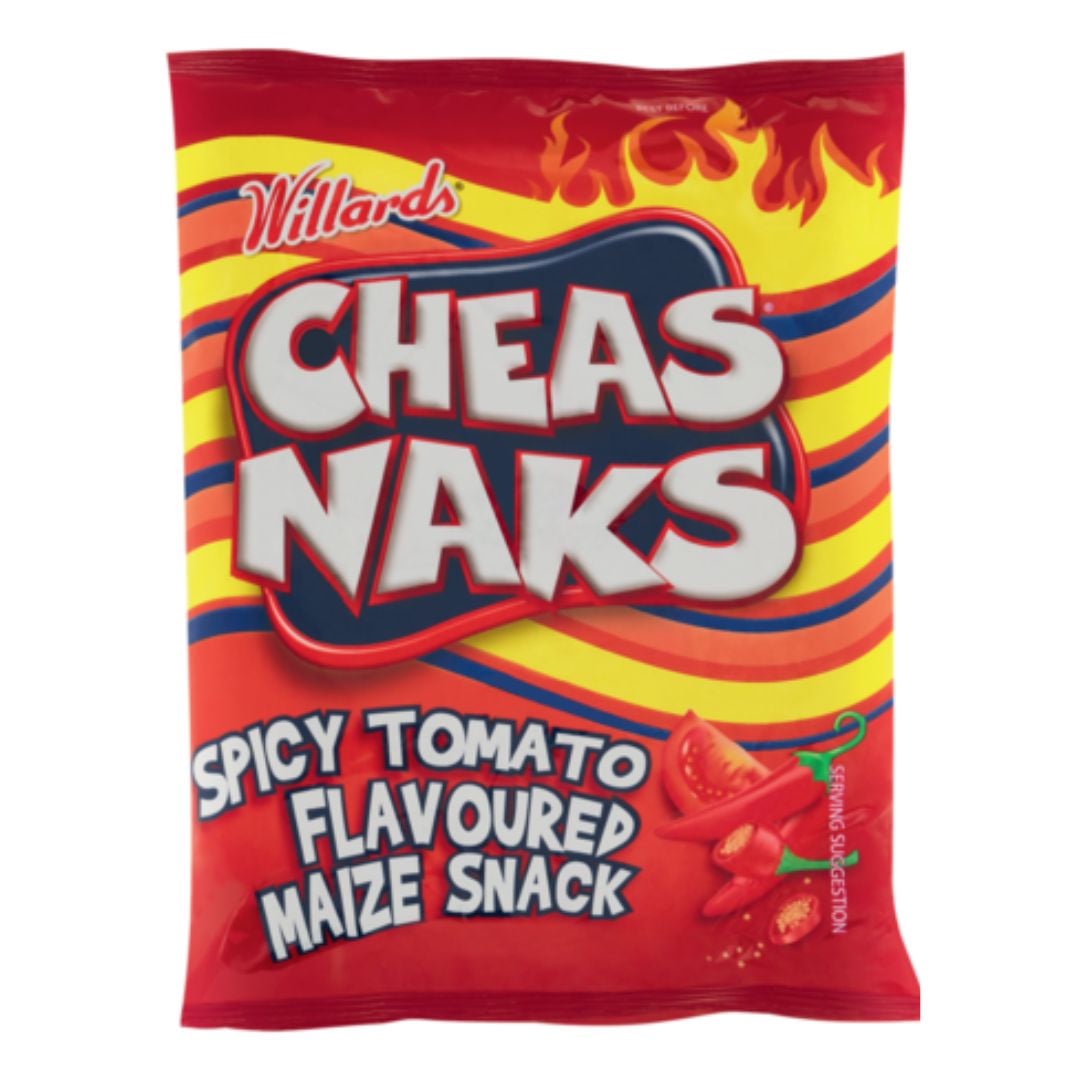Willard's Cheas Naks Spicy Tomato 135gr - Superb Hyper