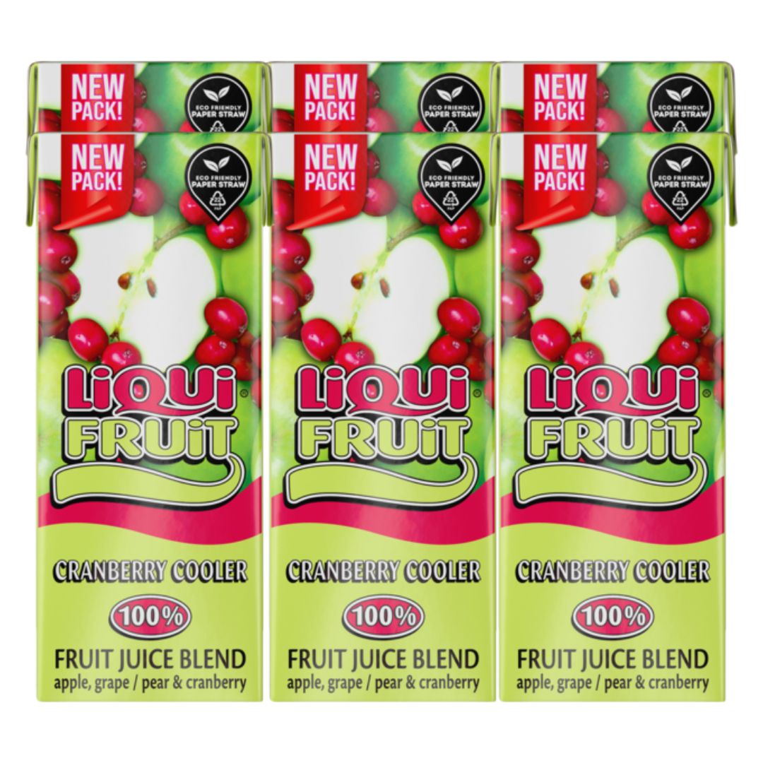 Liqui Fruit Cranberry Cooler Fruit Juice Blend 6x200ml – Superb Hyper