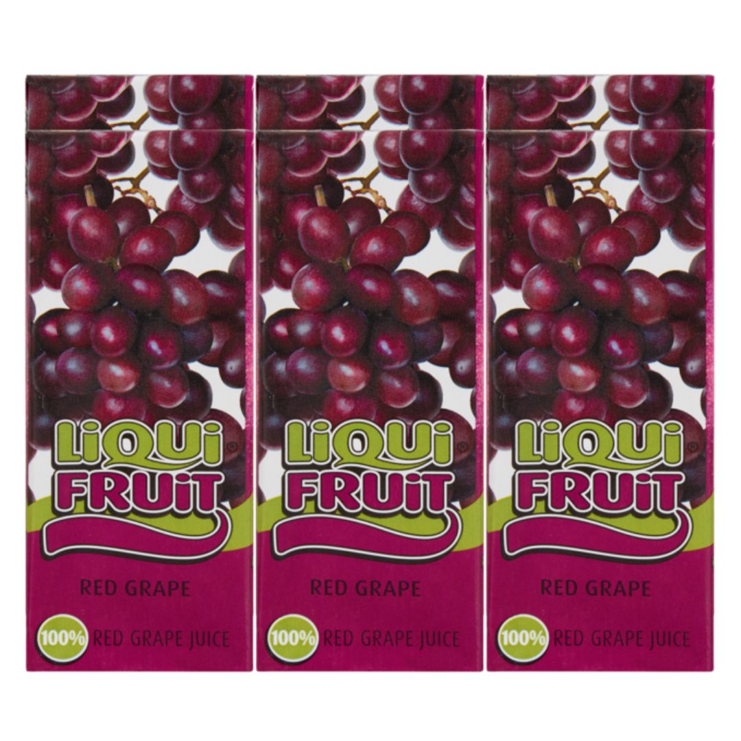 Liqui Fruit Red Grape Juice Blend 6x200ml – Superb Hyper