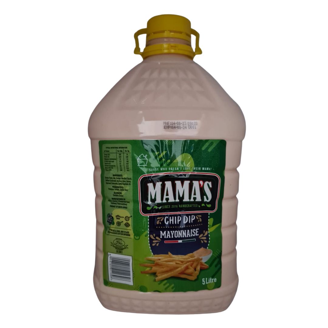 Mama’s Chip Dip Mayonnaise 5lt – Superb Hyper