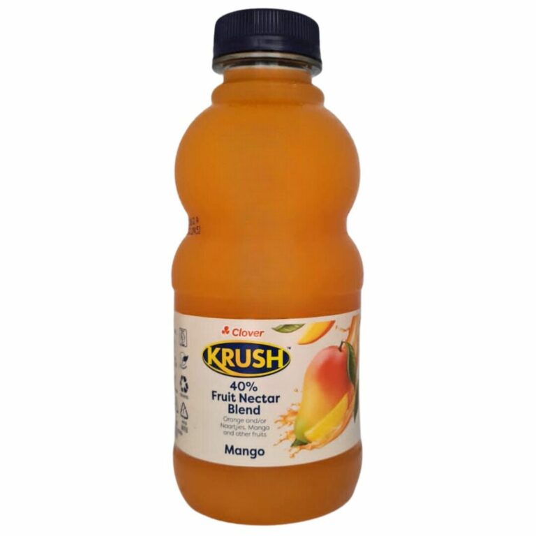 Clover Krush 40% Fruit Nectar Blend Mango 500ml – Superb Hyper