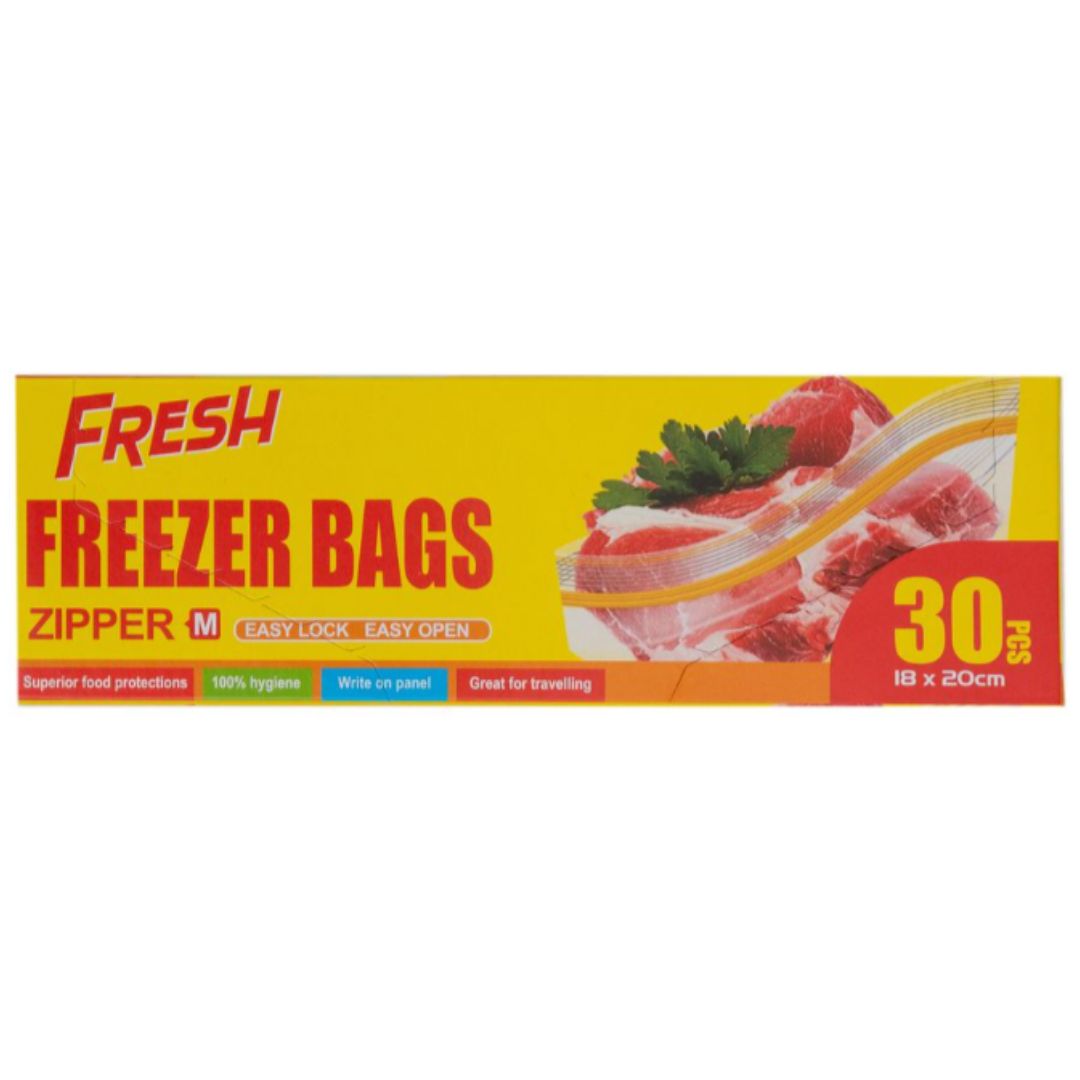 Fresh Freezer Bag Zipper 30 Piece - Superb Hyper