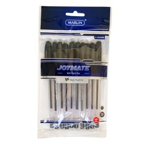 Marlin Joymate Ball Point Pens Black 10s – Superb Hyper