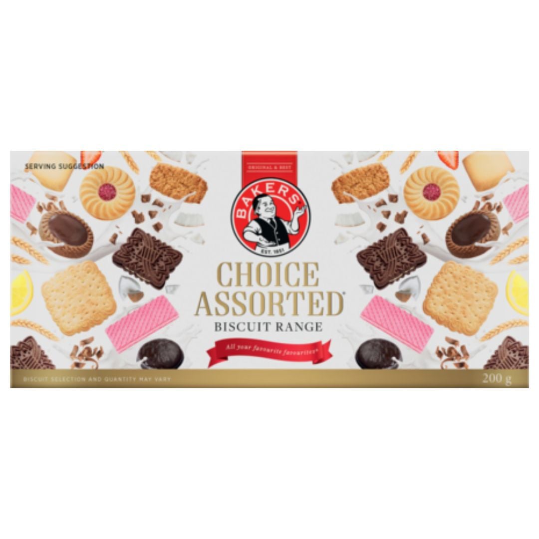 Bakers Choice Assorted Biscuit 200gr - Superb Hyper