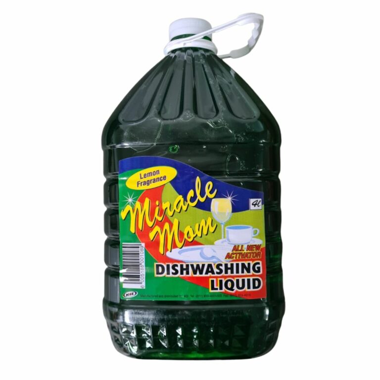 Miracle Mom Dishwashing Liquid Lemon Fragrance 4lt – Superb Hyper