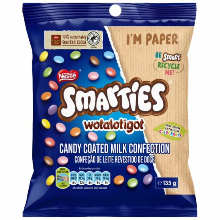 Nestle Smarties Wotalotigot Candy Coated Milk Confection Fun Pack 135gr ...
