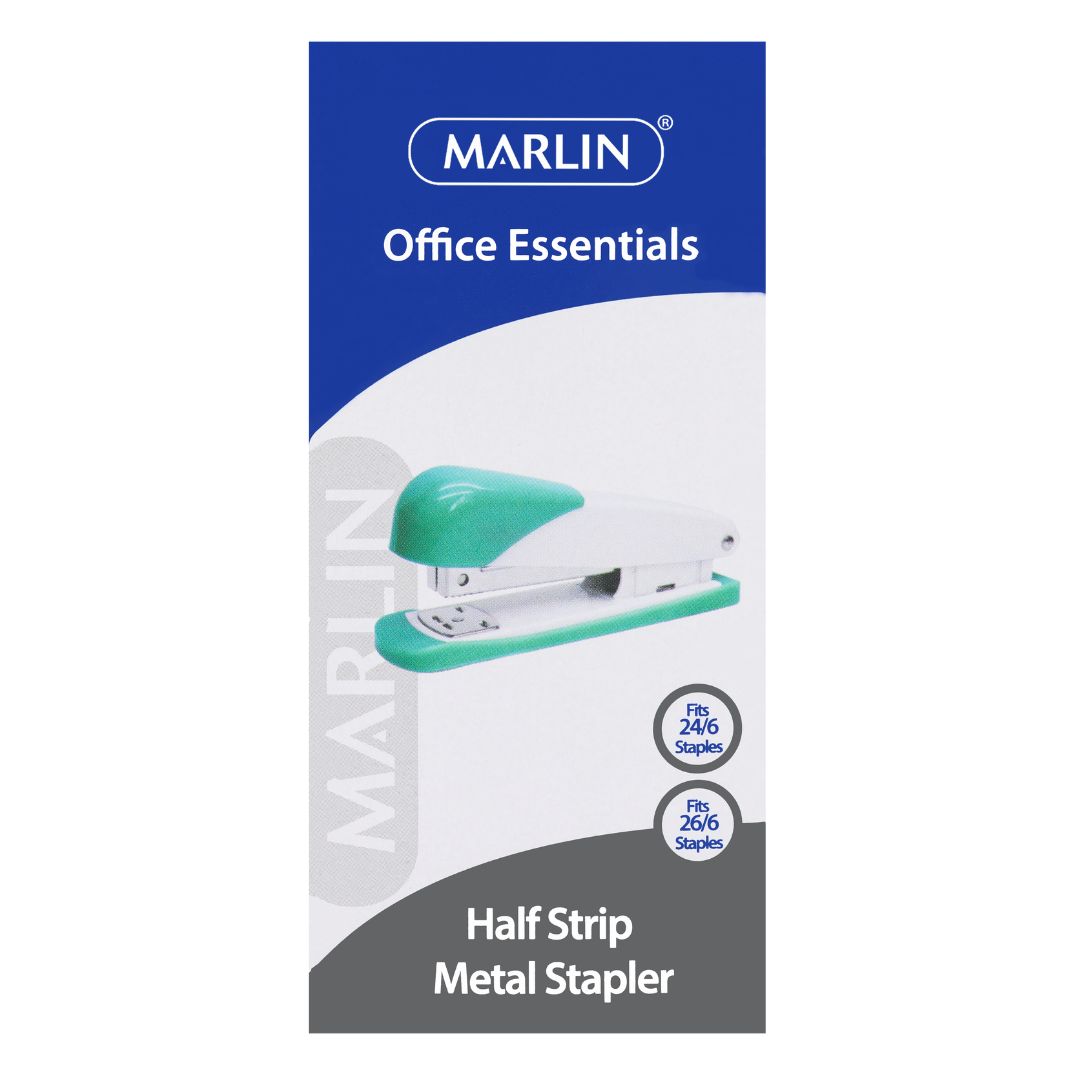 Marlin Office Essentials Half Strip Metal Stapler – Superb Hyper