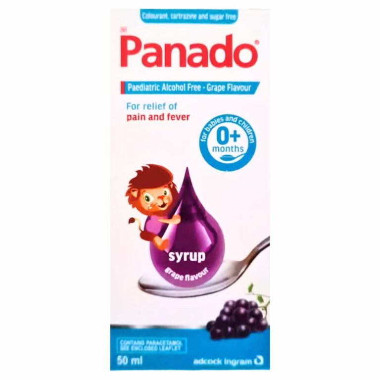 Panado Syrup Grape Flavour 50ml – Superb Hyper
