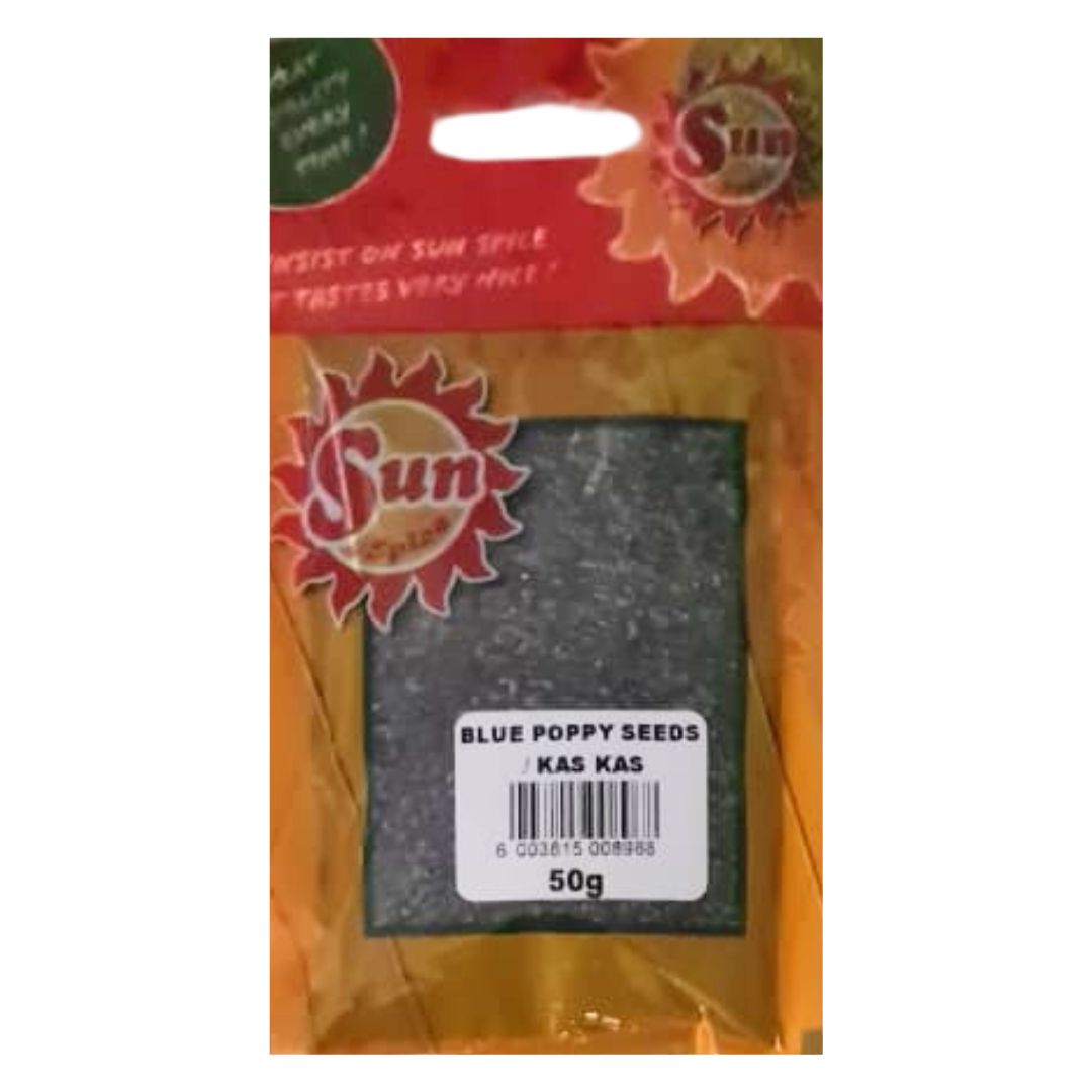 Sun Spice Blue Poppy Seeds Kas Kas 50gr - Superb Hyper