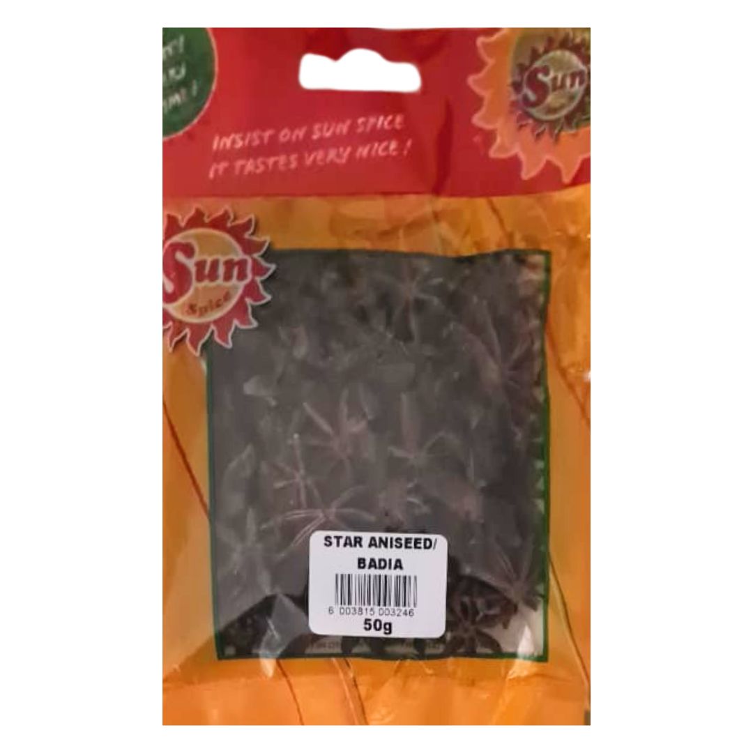 Sun Spice Star Aniseed Badia 50gr - Superb Hyper