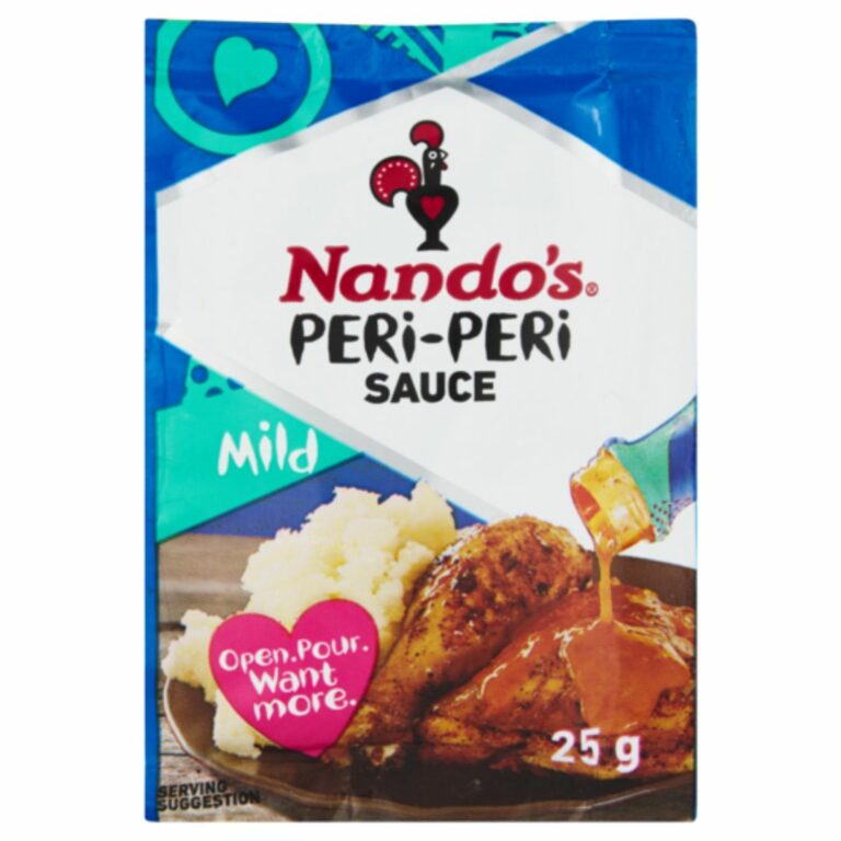 Nando’s Peri-Peri Sauce Mild 25gr – Superb Hyper