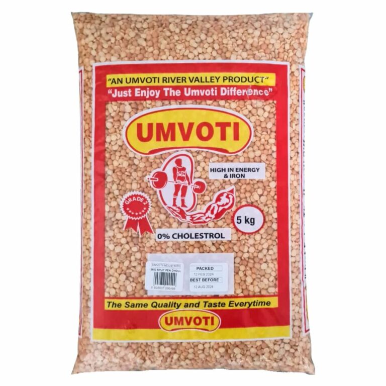 Umvoti Split Pea Dholl 5kg – Superb Hyper