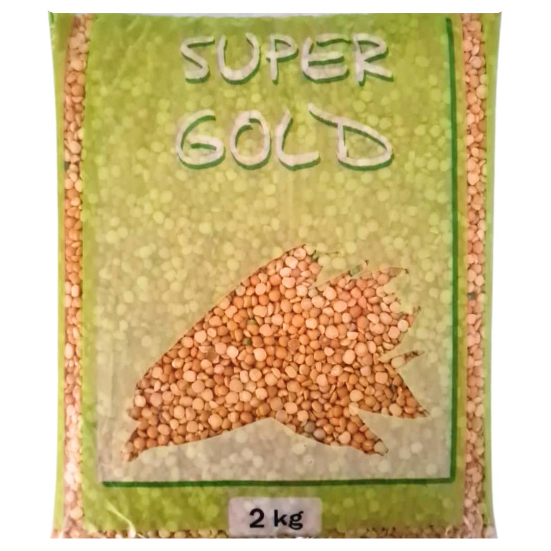 Super Gold Yellow Split Peas 2kg – Superb Hyper