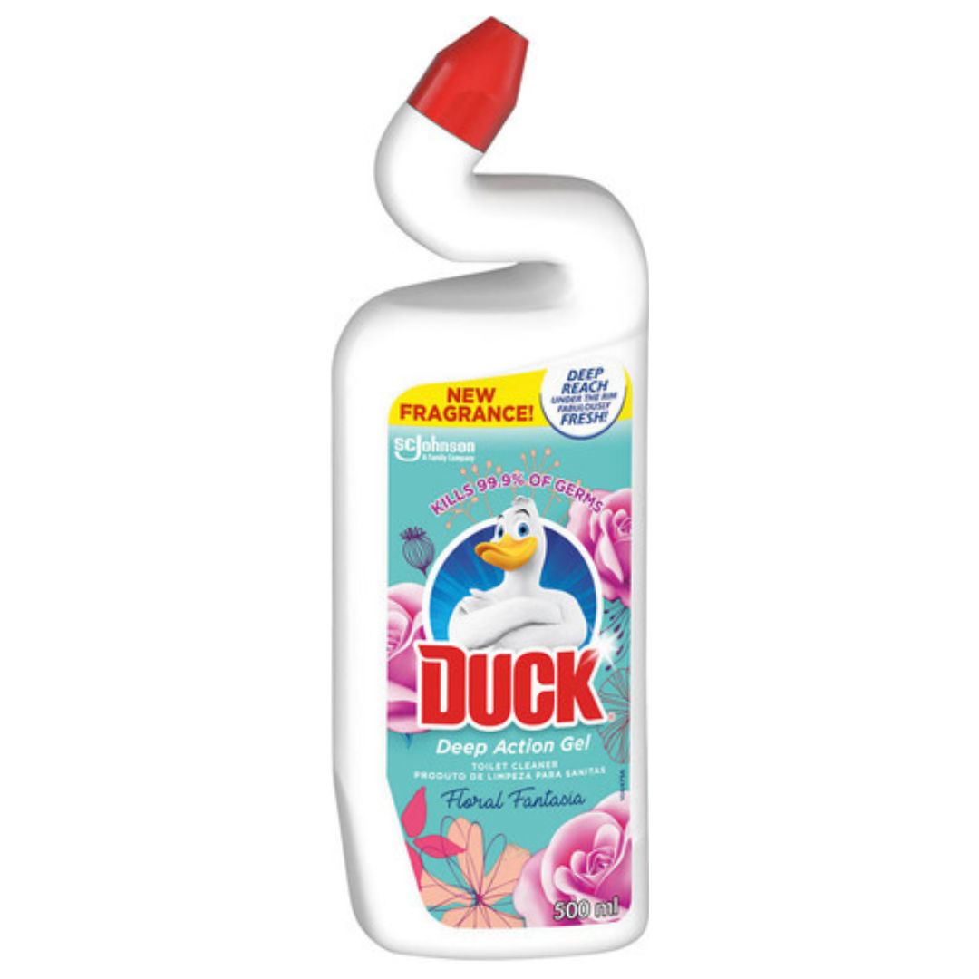 Toilet Duck Deep Action Gel Floral Fresh 500ml – Superb Hyper