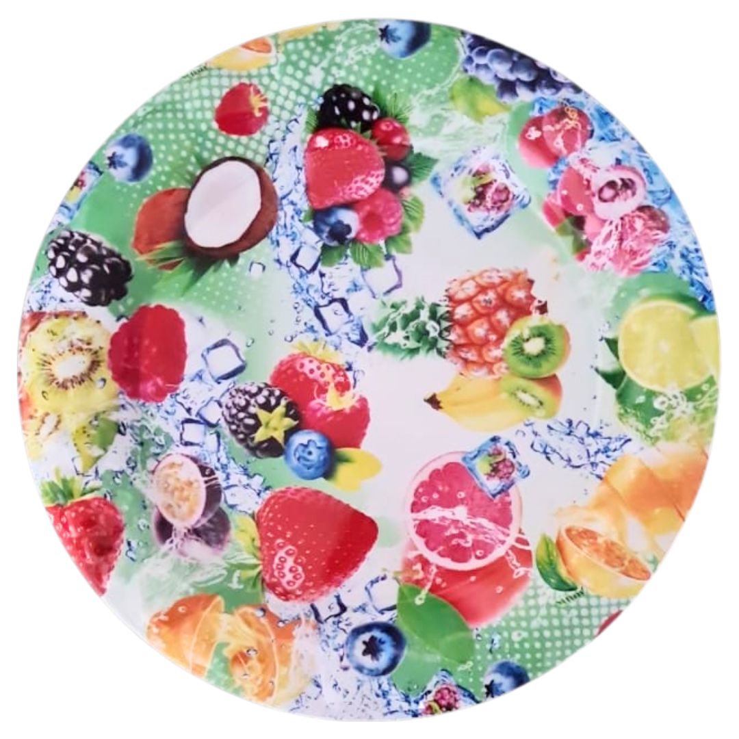 Tray Plastic Round 37cm - Superb Hyper