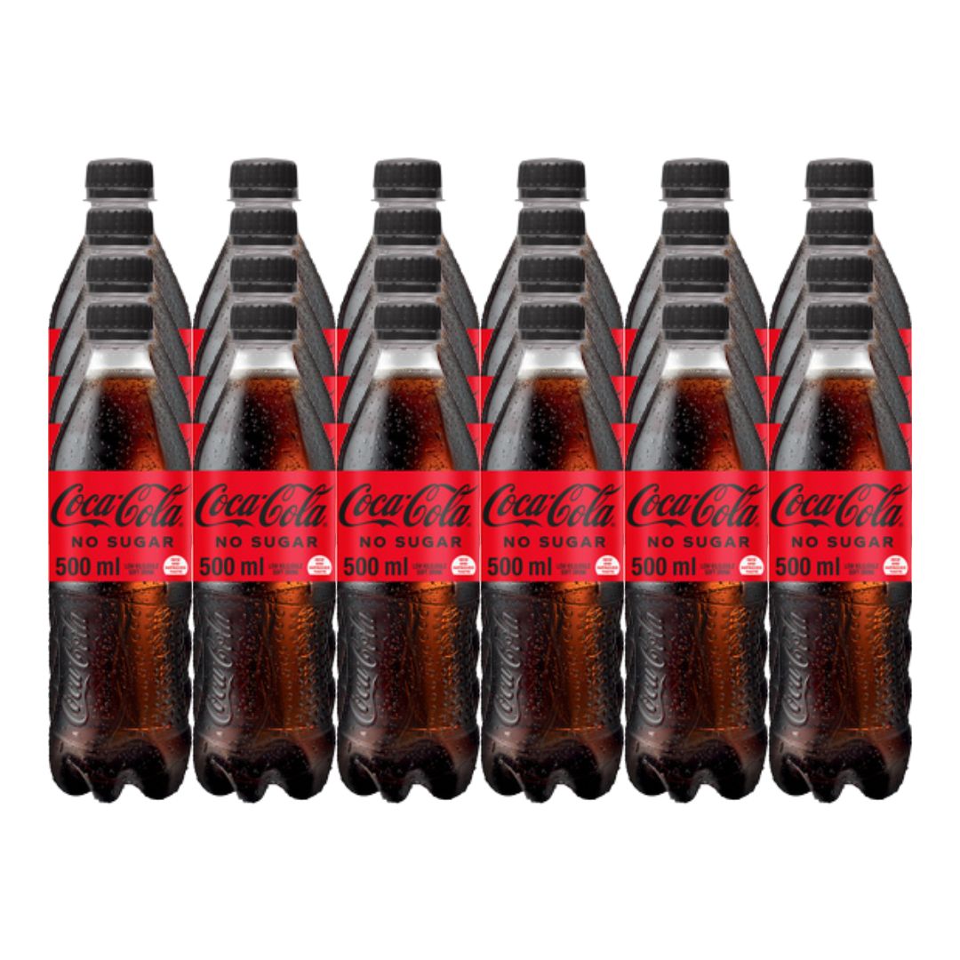 Coke Zero Soft Drink Buddy Bottle 24x500ml – Superb Hyper